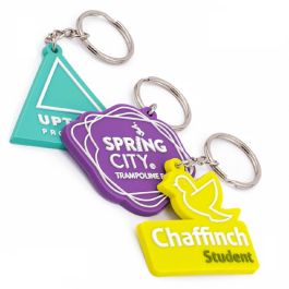 Soft PVC Keyrings | Custom Made To Your Design