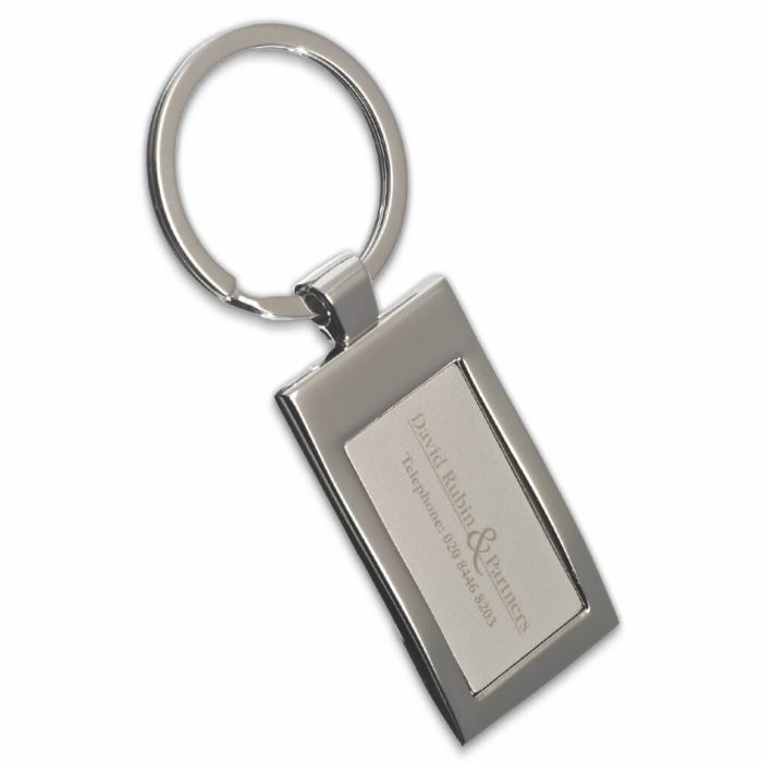 Hertford Engraved Metal keyrings | Branded With Your Design