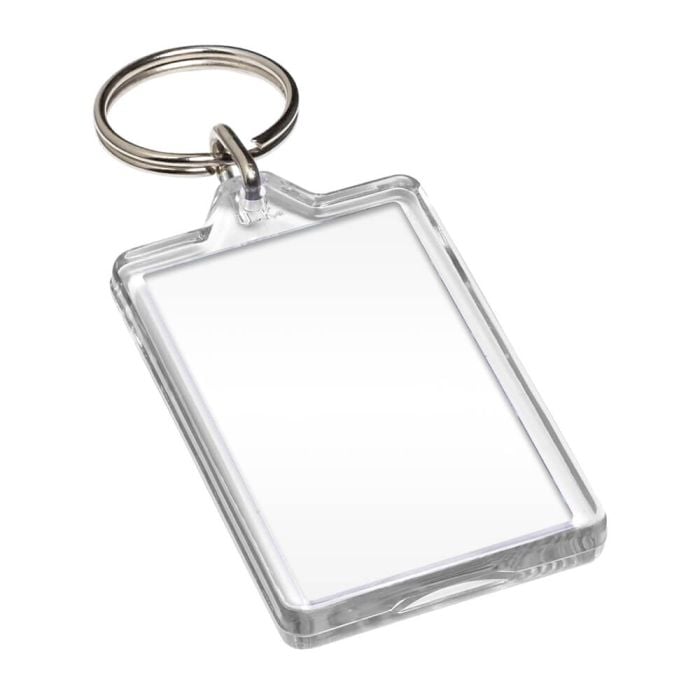 G1 Blank Clear Acrylic Keyrings | Quick Simple Delivery