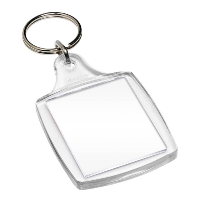 A5 Passport Photo Blank Acrylic Keyrings | Next Day