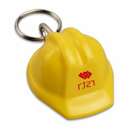 Branded Hard Hat Keyrings With Bottle Opener Option
