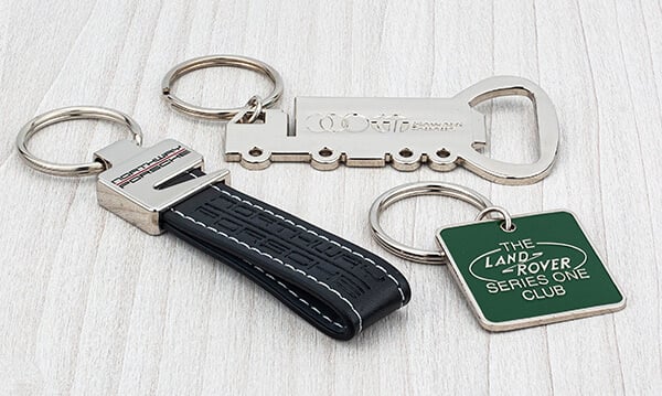 Personalised Car Keyrings | Custom Automotive Keyrings