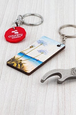 Custom Keyrings | UK's Printed Promotional Keyring Makers