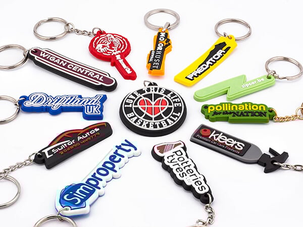 Soft PVC Keyrings | Custom Made To Your Design