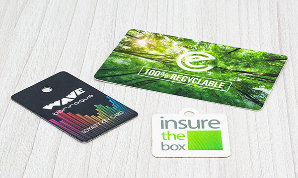 Plastic Card Keyrings | Printed Promotional Key Rings